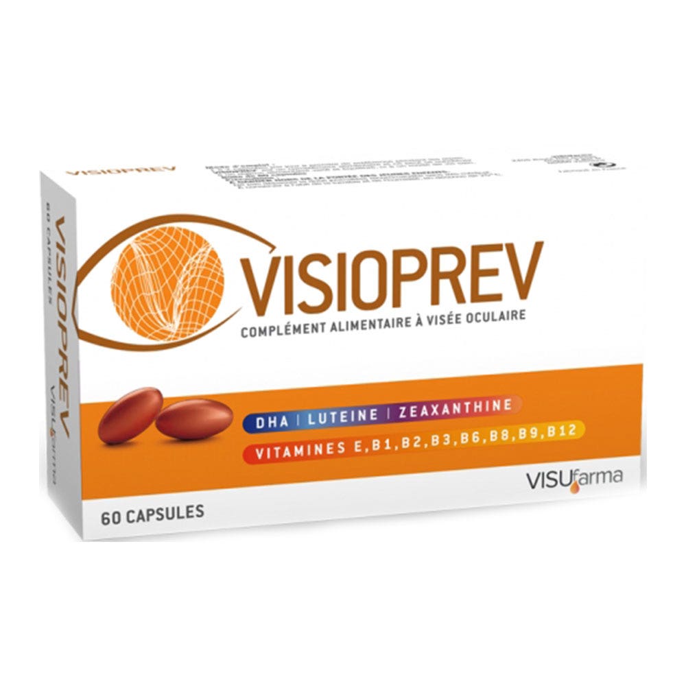 Visufarma Visioprev 60 gelules - Easypara