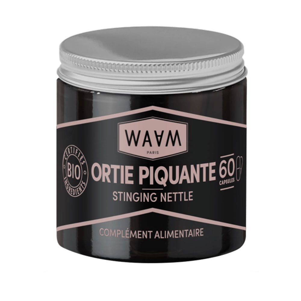 Waam Organic Stinging Nettle 60 capsules - Easypara