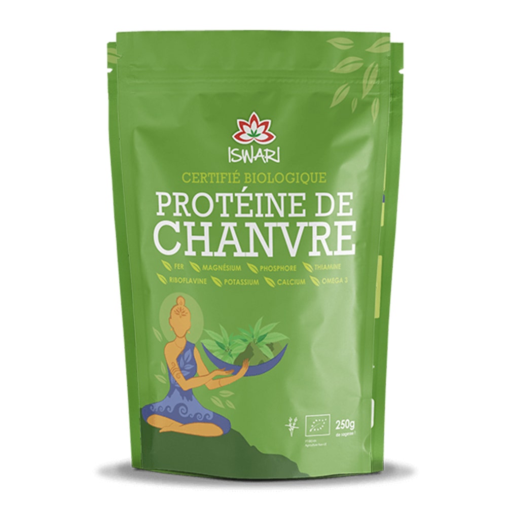 Iswari Plant proteins Bioes Hemp Proteins 250g - Easypara