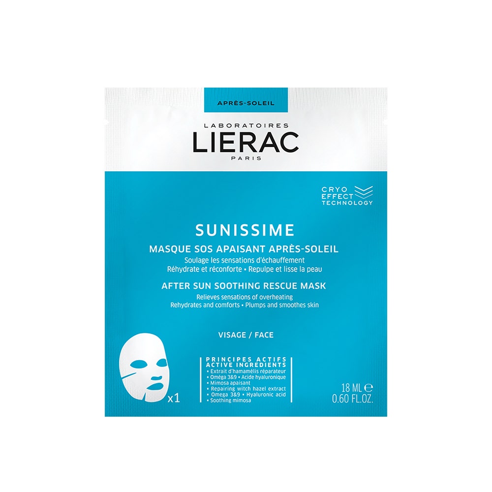 Lierac After-Sun Soothing SOS Fabric Mask x1 - Easypara