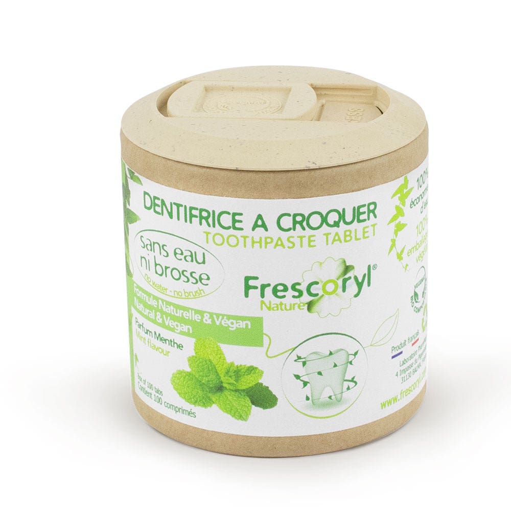 Frescoryl Chewable Toothpaste Perfumes mint 100 tablets - Easypara