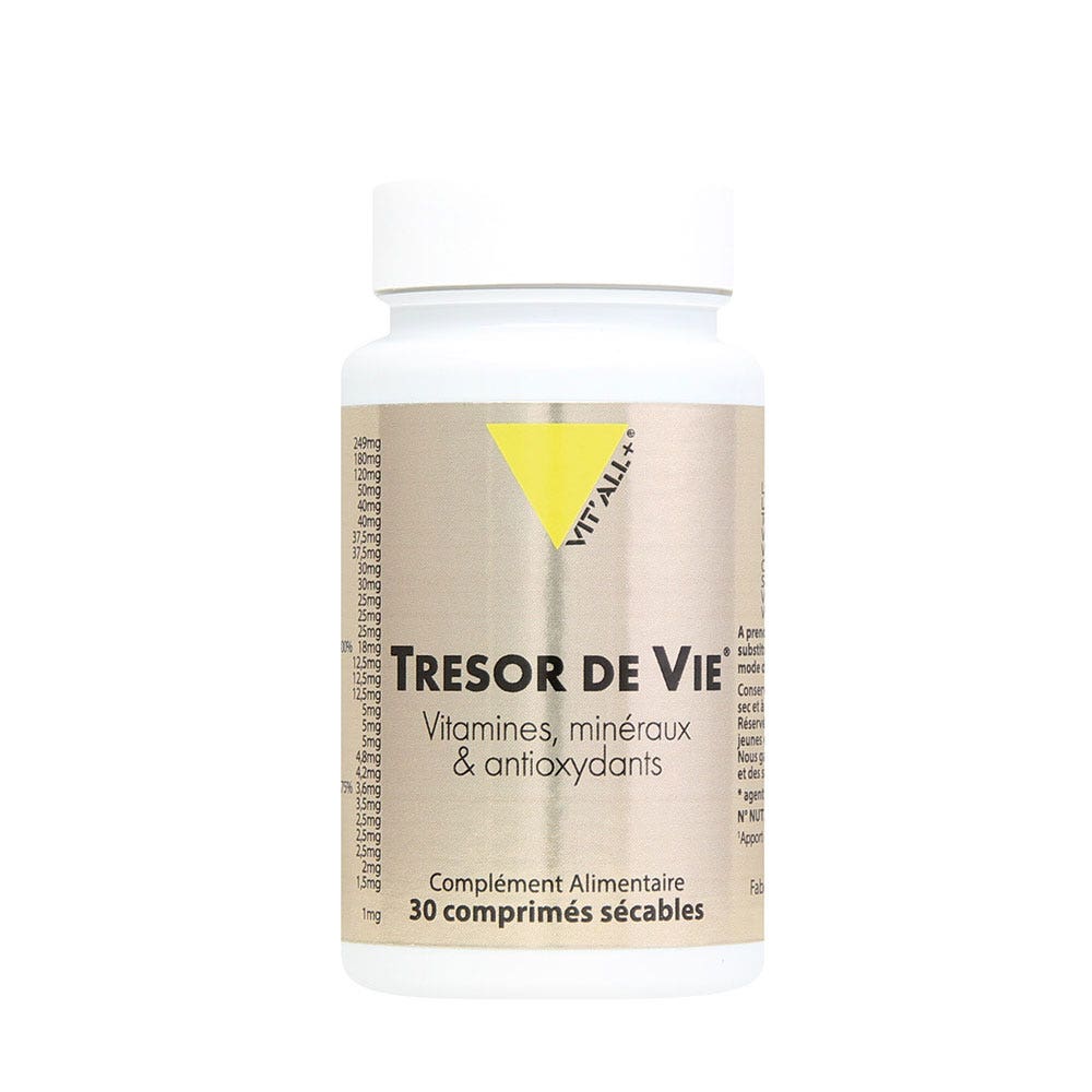 Vit'All+ + Tresor De Vie X 30 Tablets 30 Comprimes - Easypara