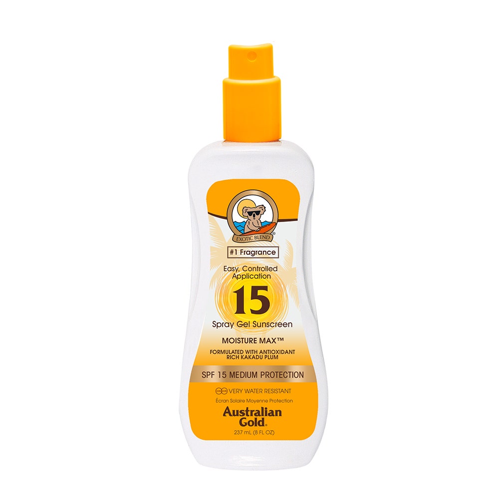 Australian Gold Sunscreen Gel Spray SPF15 237ml - Easypara