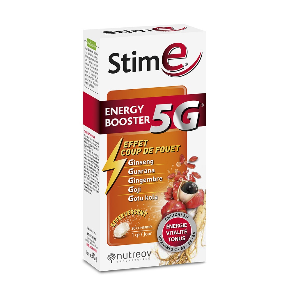 Nutreov Stim e Booster 5G 20 effervescent tablets - Easypara