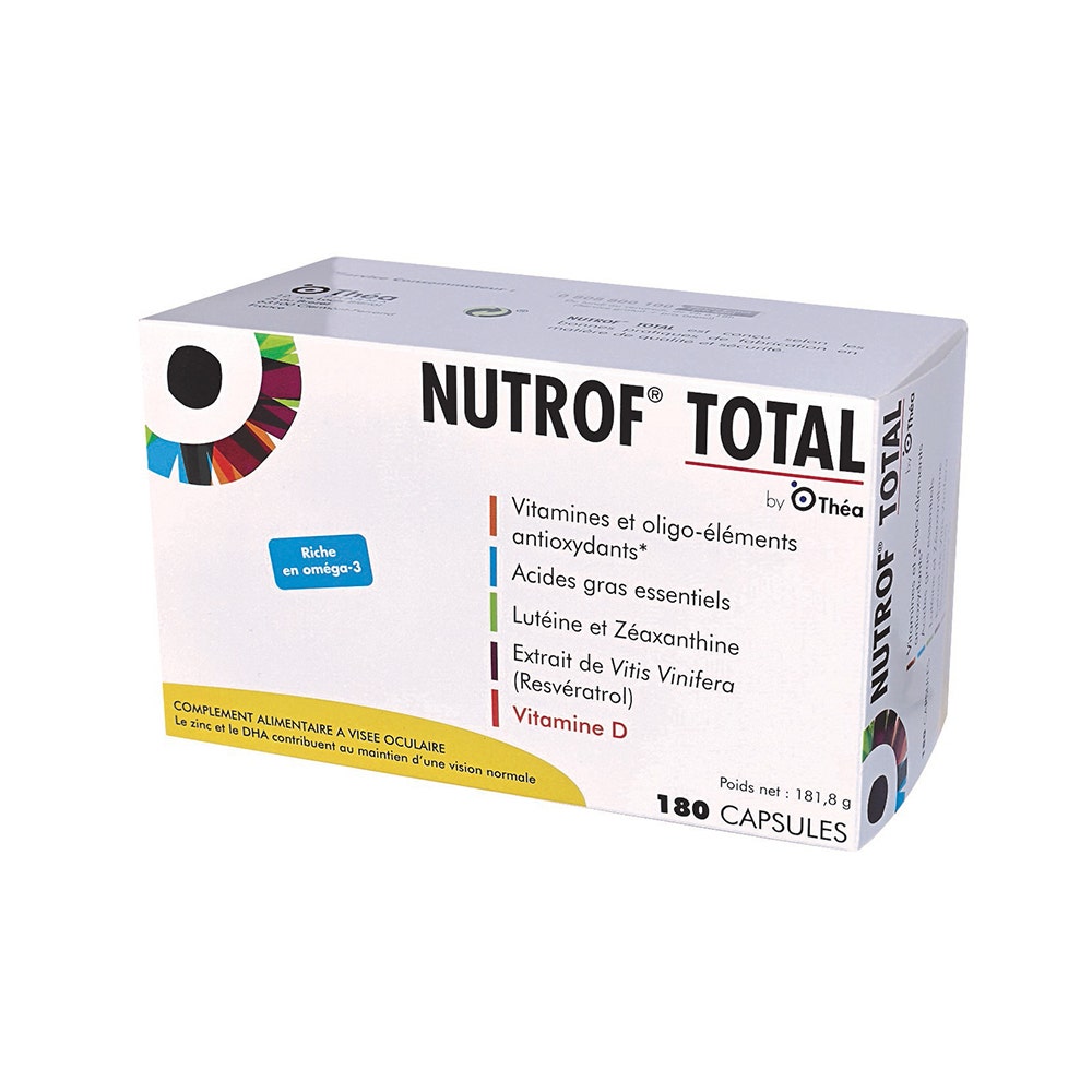 Thea Nutrof Total Eye Comfort 180 capsules - Easypara