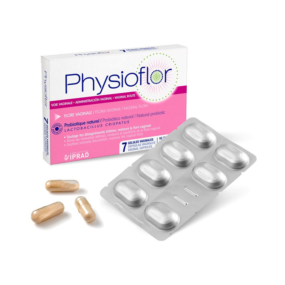 Physioflor Probiotics Vaginal Pessaries X7 - Easypara