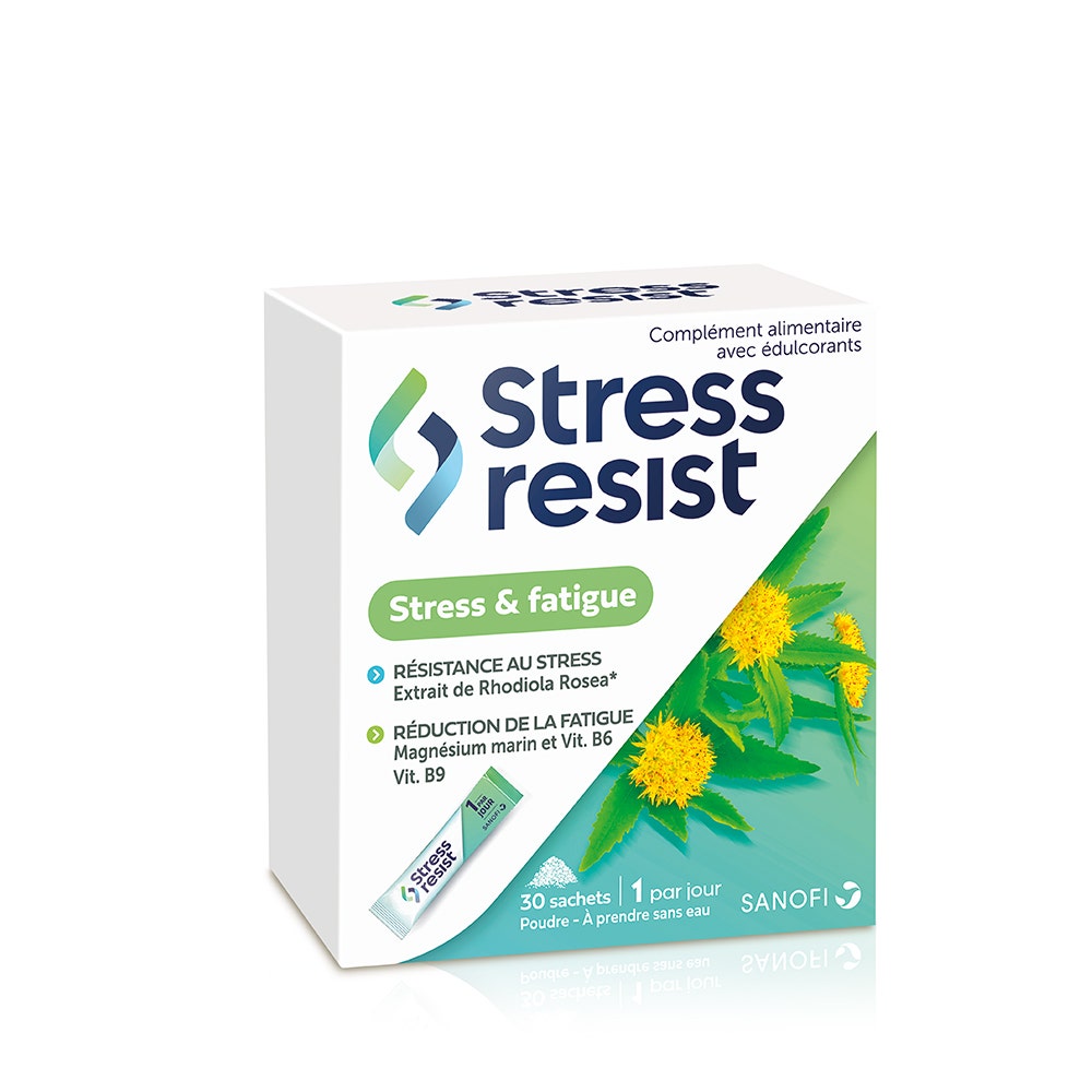 Sanofi Stress Resist 30 Sticks Stress And Fatigue 30 sachets - Easypara