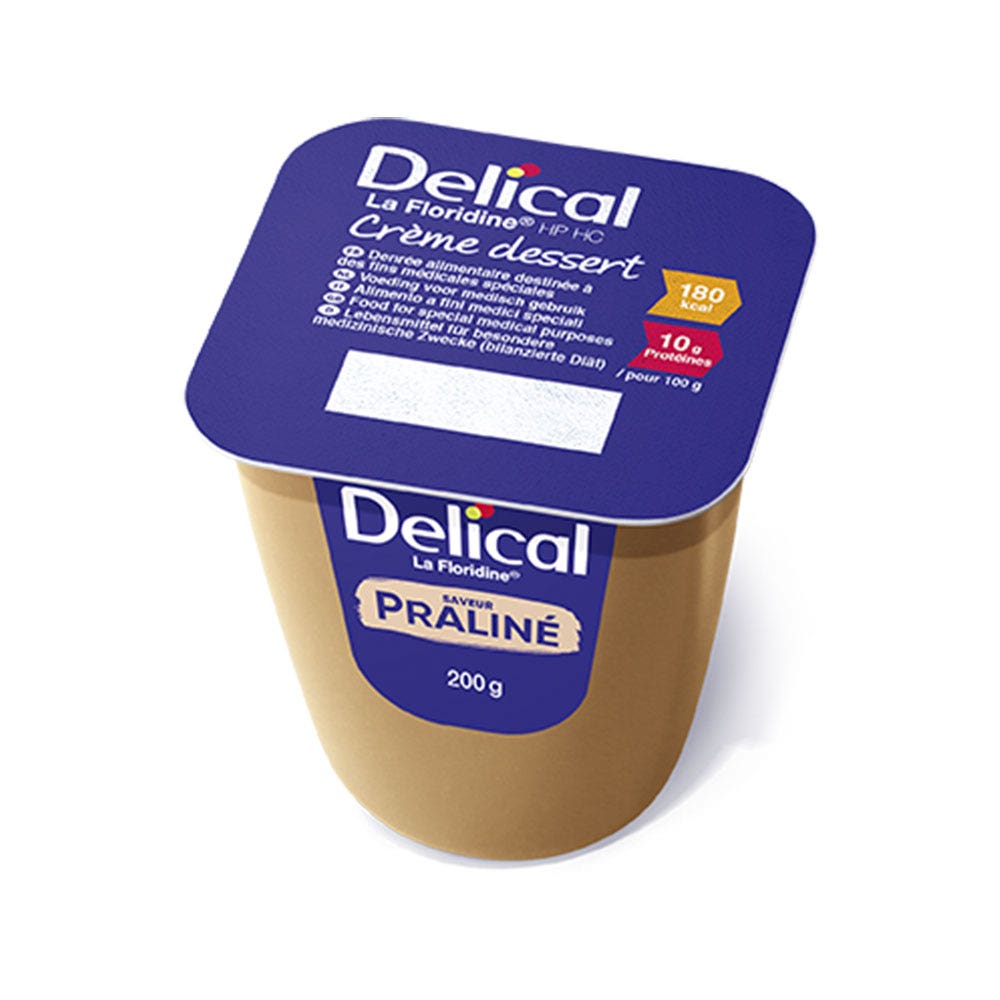 Delical Crème Dessert HP/HC La Floridine 4x200g - Easypara