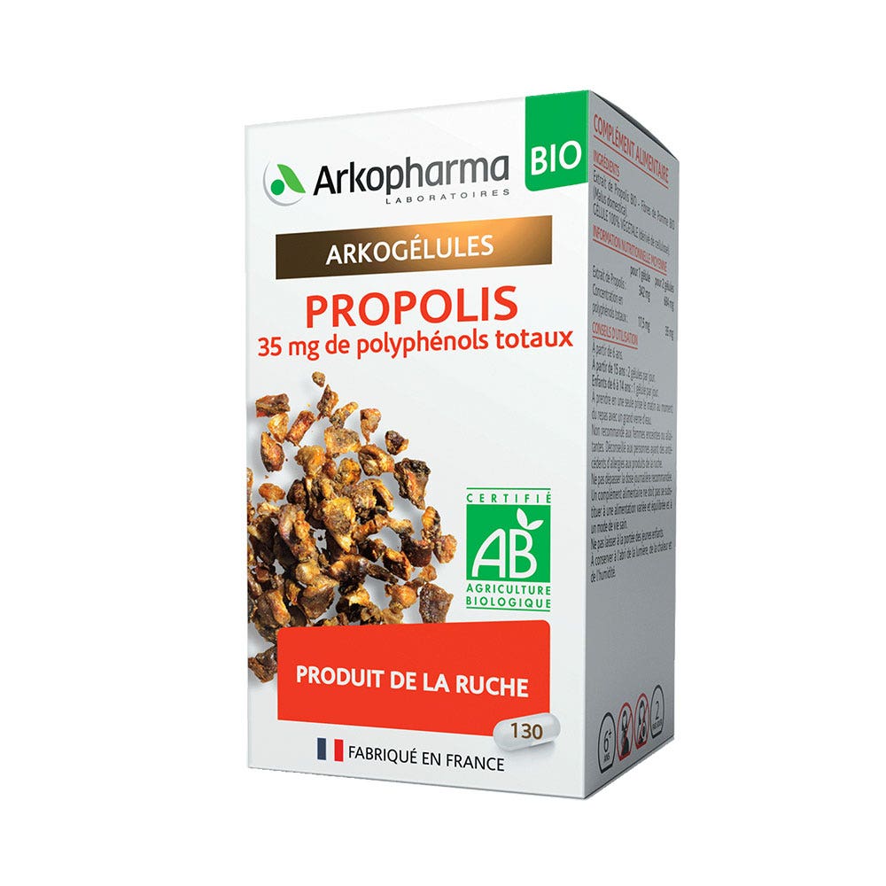 Arkopharma Organic Propolis 130 Capsules - Easypara