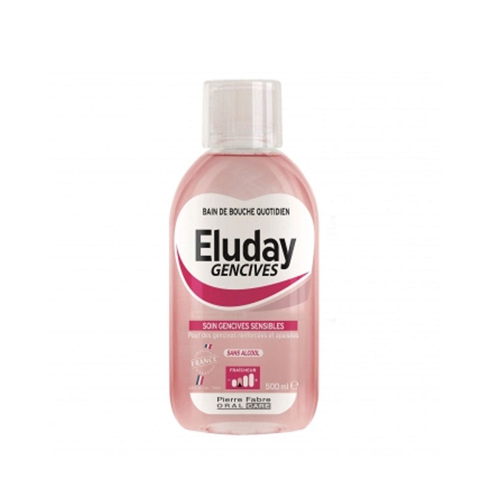 Eluday Sensitive Gums Mouth Bath 500ml - Easypara