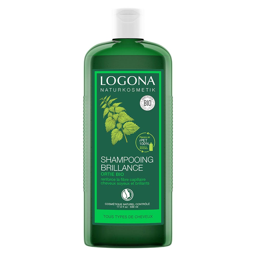 Logona Nettle Shine Shampoo 500ml - Easypara