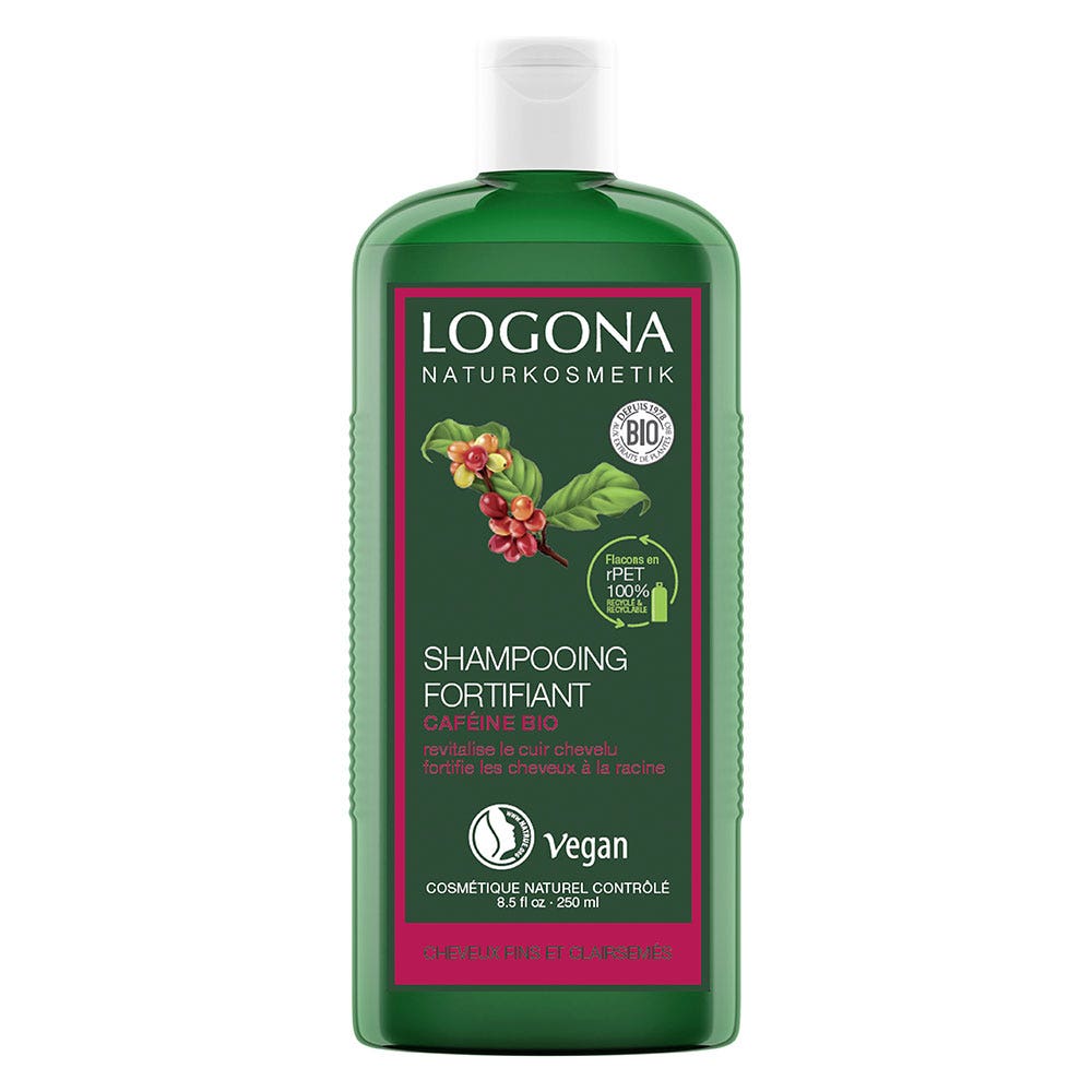 Logona Fortifying organic caffeine shampoo 250ml - Easypara