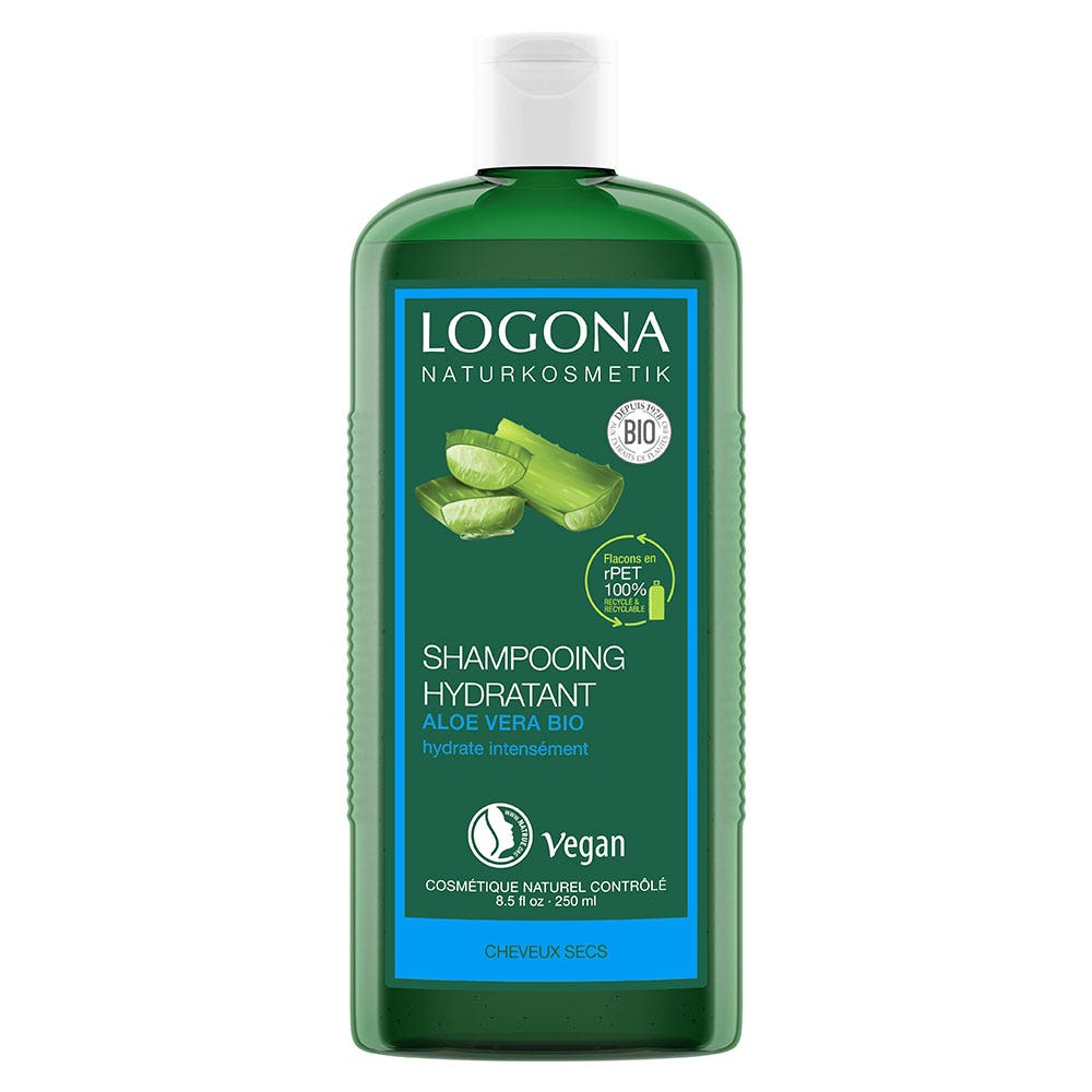 Logona Organic Aloe Vera Hydrating Shampoo 250ml - Easypara