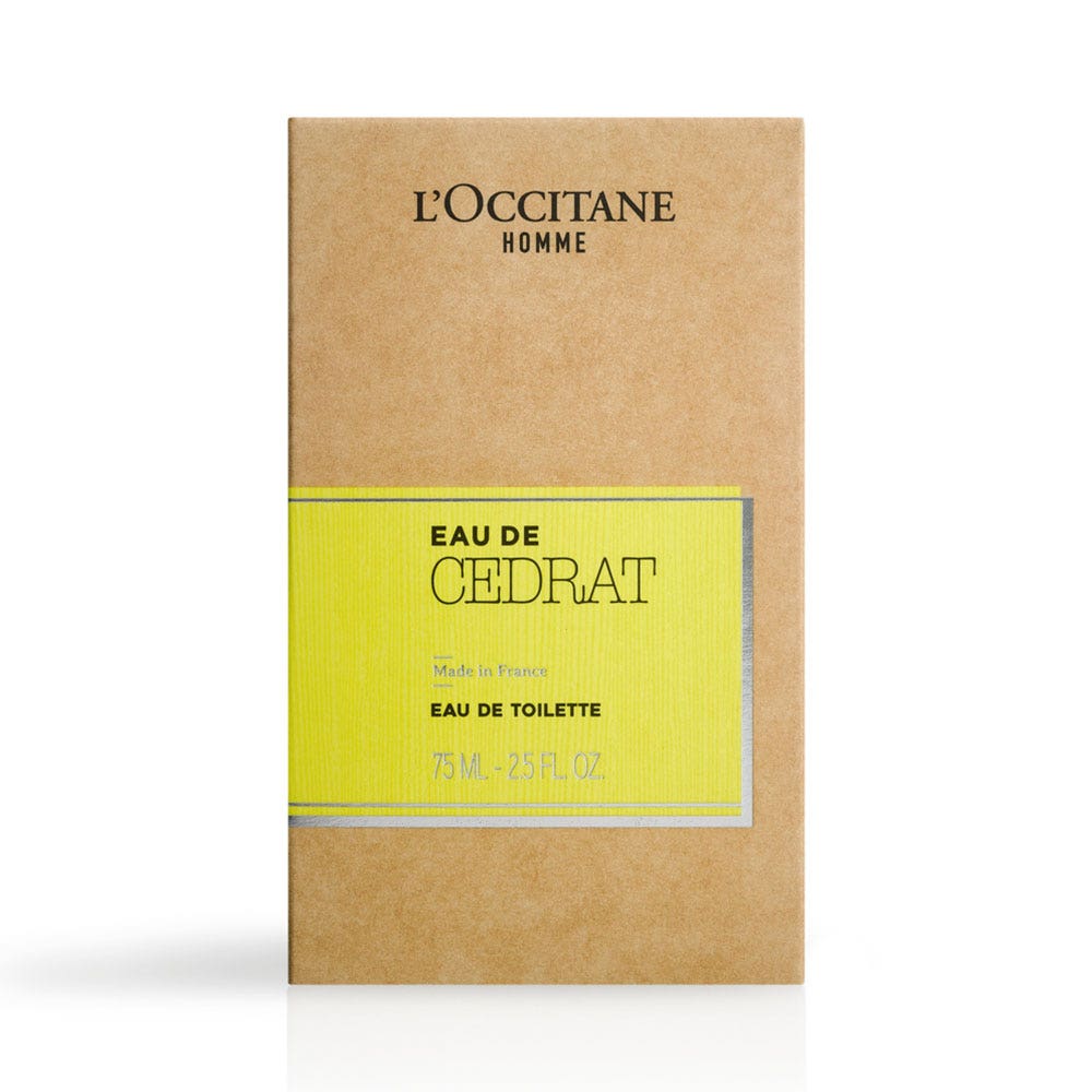 Cedrat Eau De Toilette Homme 75ml- L'Occitane en Provence - Easypara