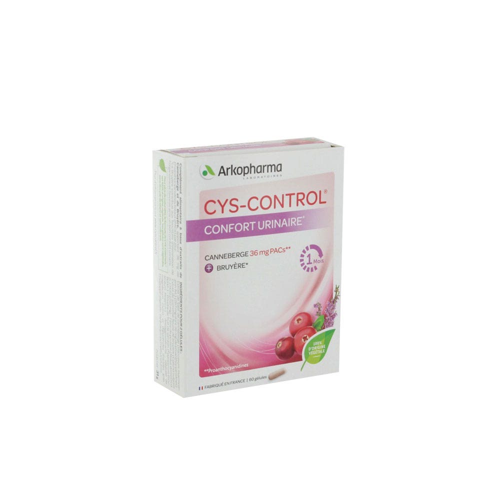 Arkopharma Cys-Control 60 Capsules Urinary Comfort 60 gélules - Easypara