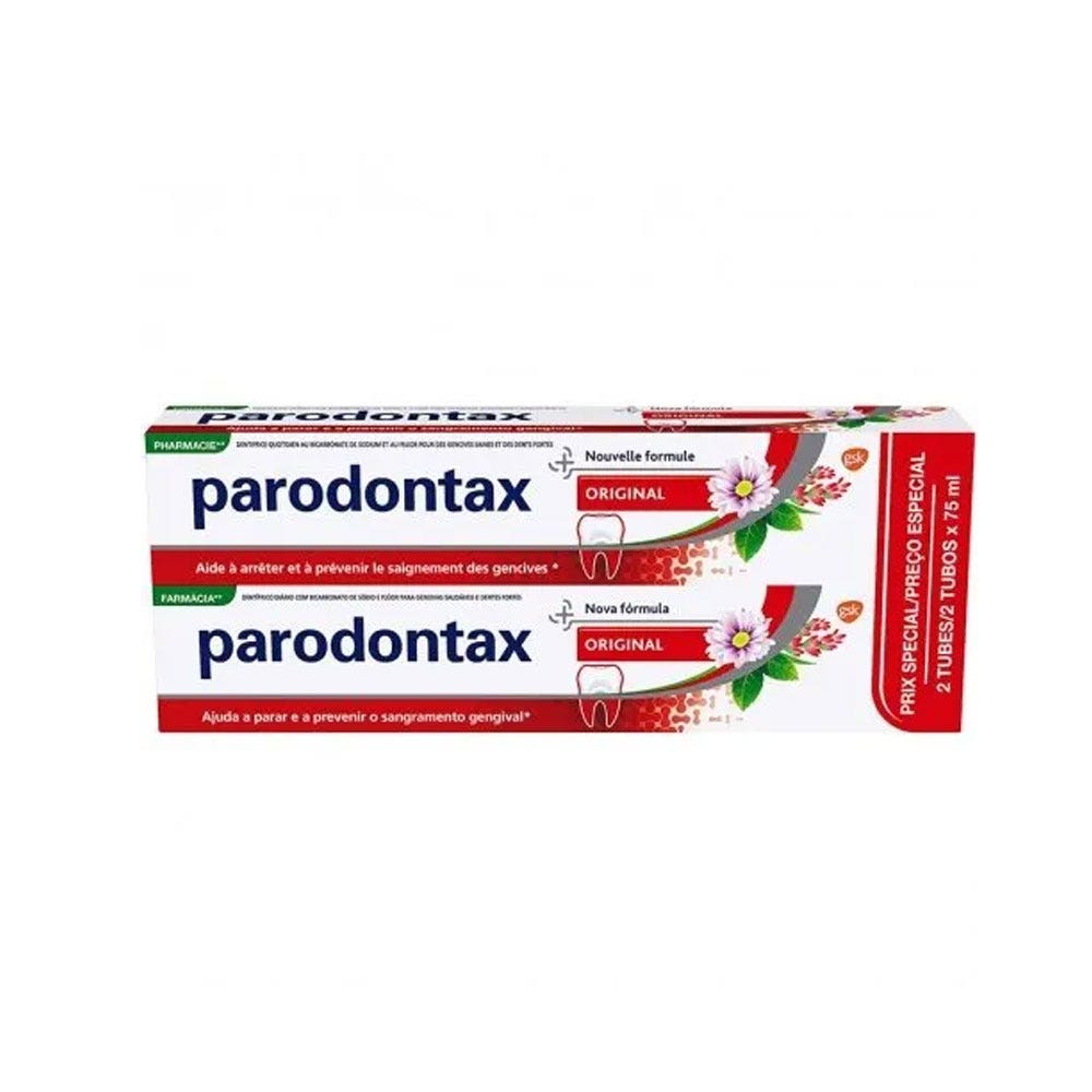 Parodontax Toothpaste With Echinacea Very Sensitive Gums 2x75ml - Easypara