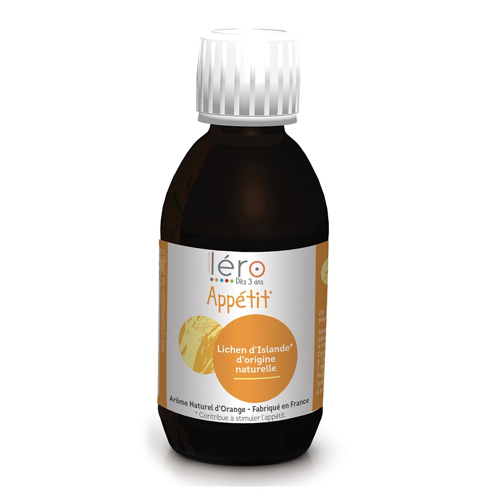 Appetite syrup orange flavour 125ml- Lero - Easypara