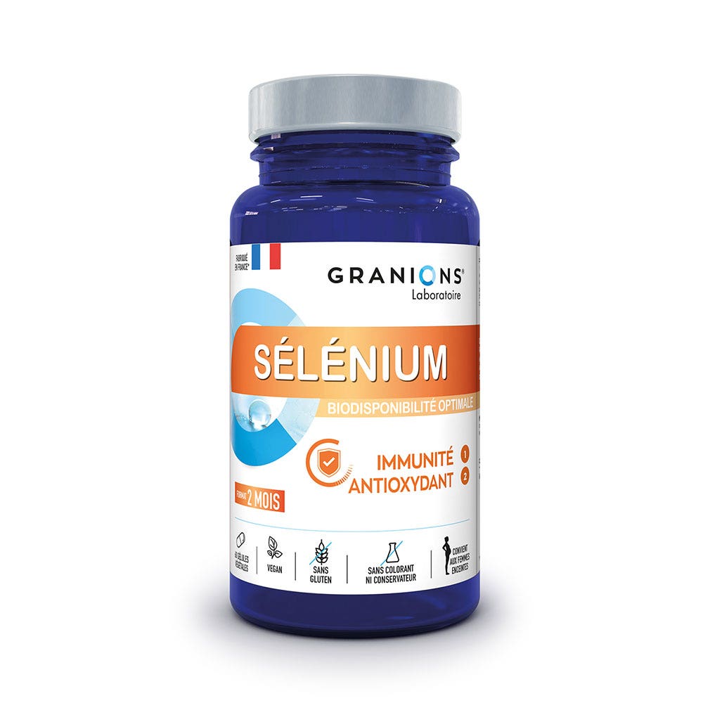 Granions Selenium 60 capsules - Easypara