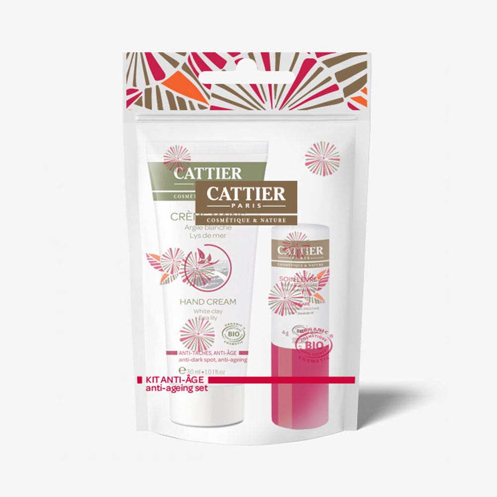 Cattier Anti Ageing Handcream + Lip Care 10ml - Easypara