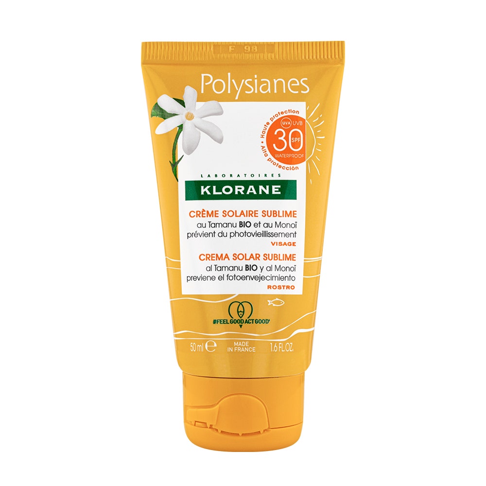 Klorane Polysianes SPF30 Sublimating Face Gel-Cream 50ml - Easypara