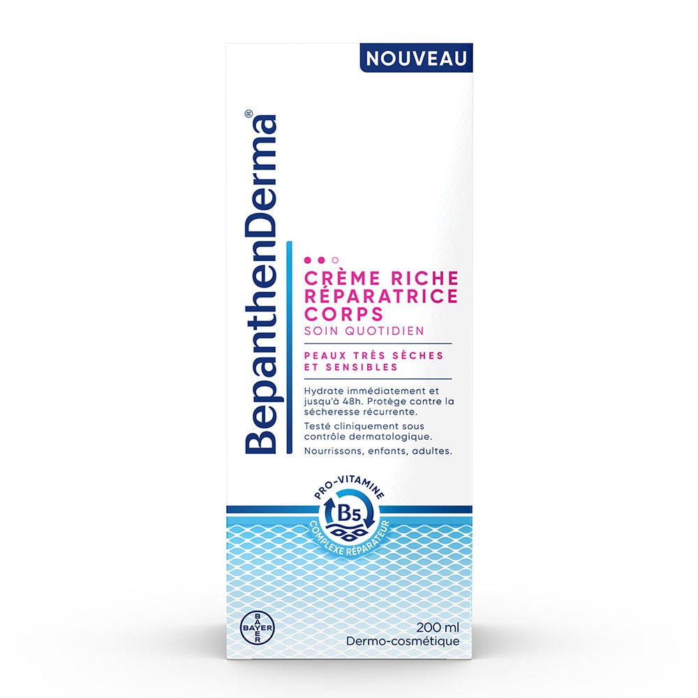 Bepanthen Derma Derma Rich Repairing Body Cream Tube Very dry and ...