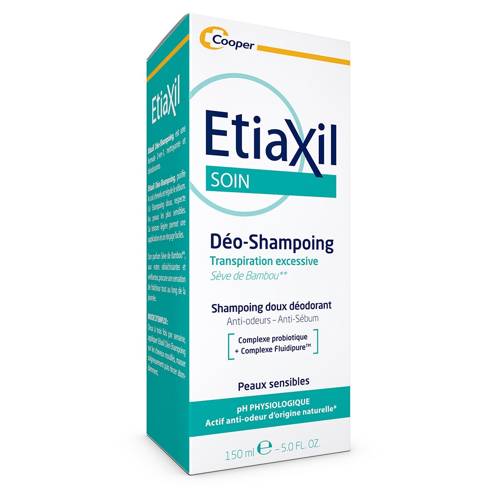 Etiaxil Soin douche Deo-shampoo Excessive Sweating Sensitive Skin 150ml ...