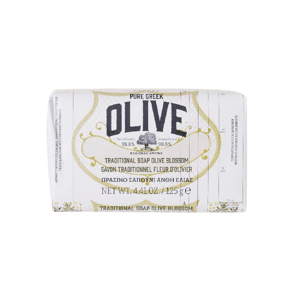 Korres Olive Olive flower soap bar 125g - Easypara