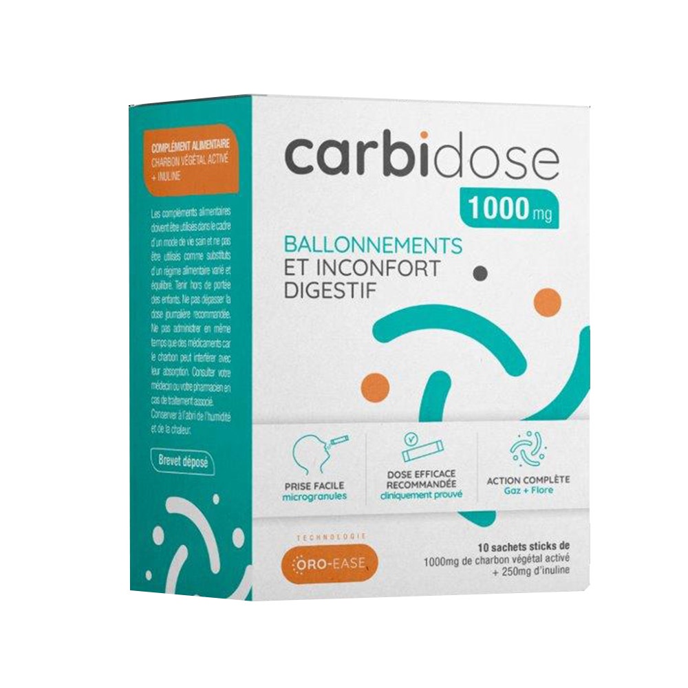 Carbidose Carbidose 1000 mg x10 sachets - Easypara