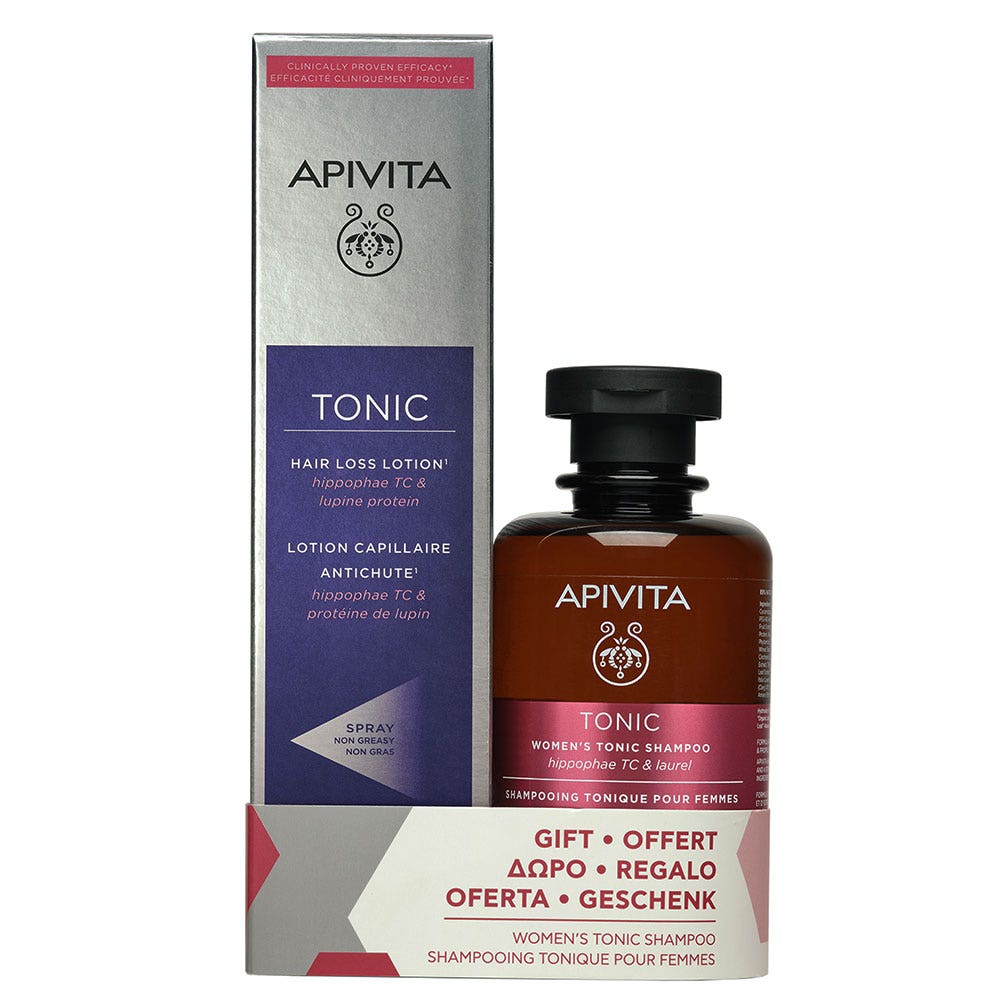 Apivita Tonic Hair Loss Shampoo & Lotion Woman - Easypara