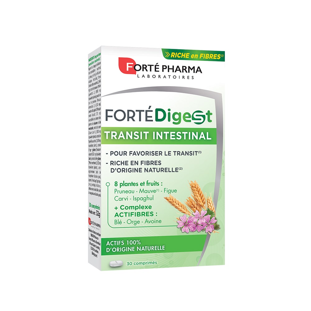 Forté Pharma Forté Digest Intestinal transit 30 tablets - Easypara