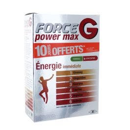 Force G Power Max 3x10 Phials 10ml- Nutrisante - Easypara