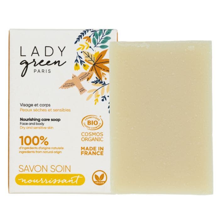 Soaps nourishing care for face and body 100 g- Lady Green - Easypara