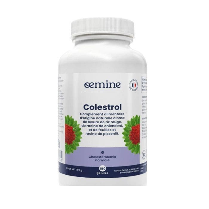 Colestrol 180 Capsules 180 Gélules- Oemine - Easypara