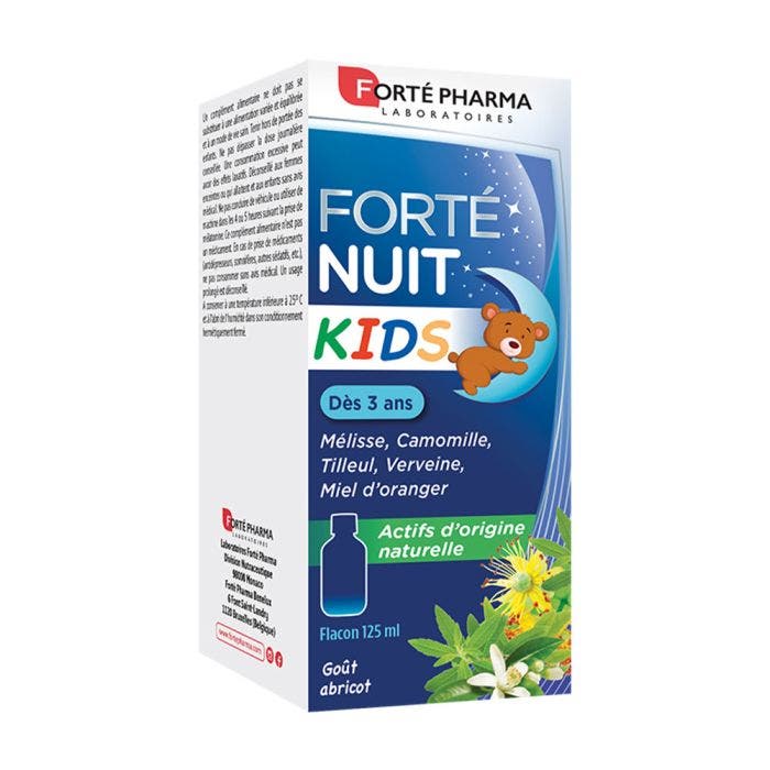 Kids Night Sleep and Serenity Syrup Forté Nuit 125ml- Forté Pharma ...