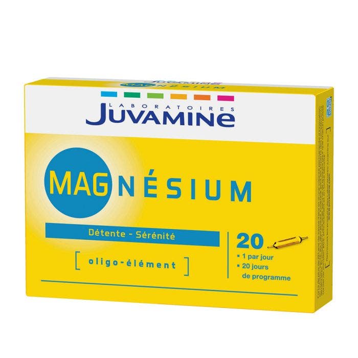 Magnesium trace element 20 ampulas- Juvamine - Easypara
