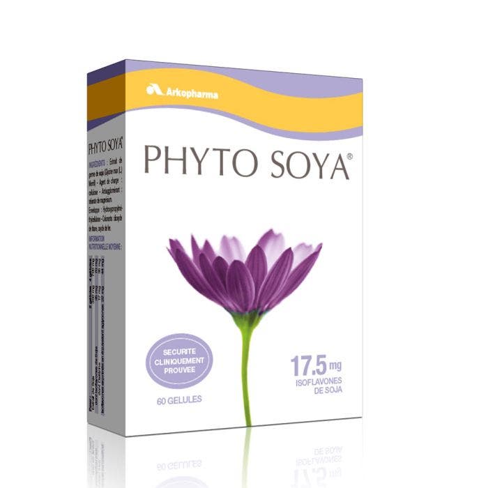 X 60 Capsules Phyto Soya 17.5mg- Arkopharma - Easypara