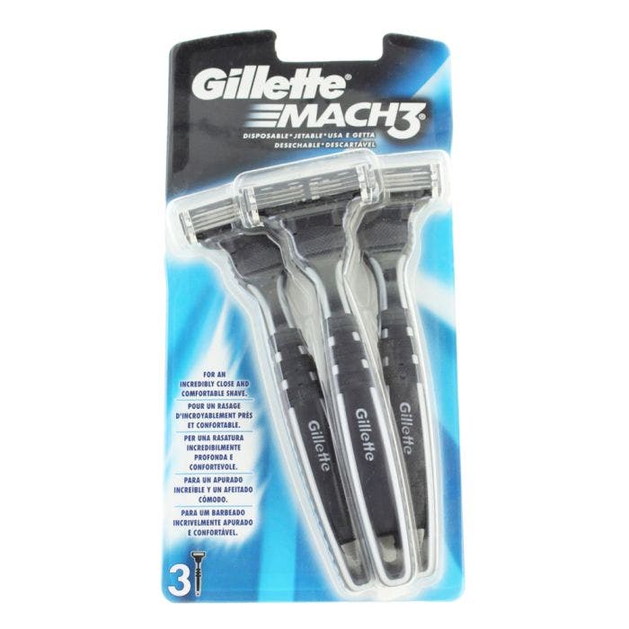 Mach3 Disposable Razor 3 Lot - Gillette - Easypara