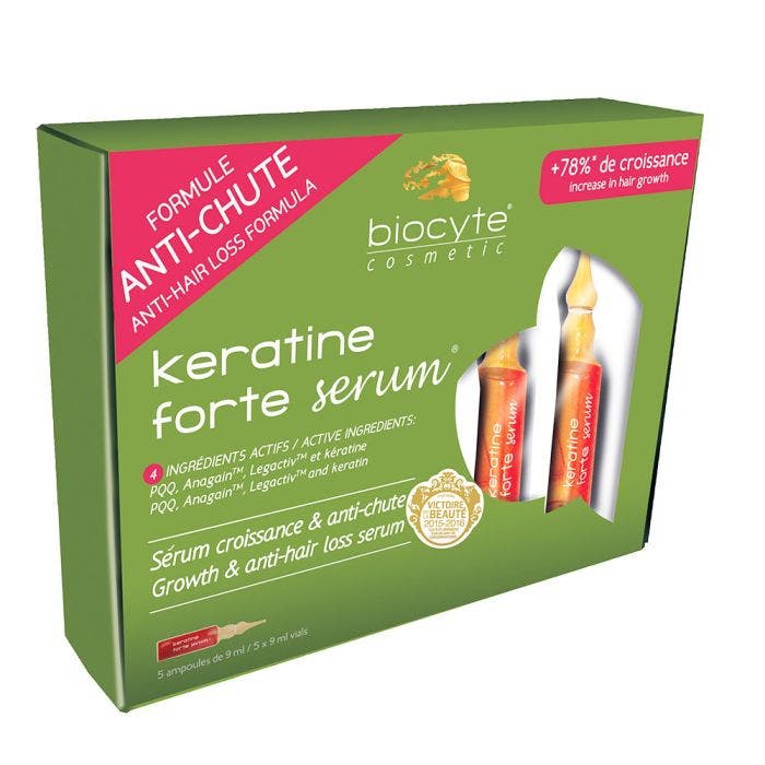 Biocyte Keratine Forte Serum 5x9ml- Biocyte - Easypara