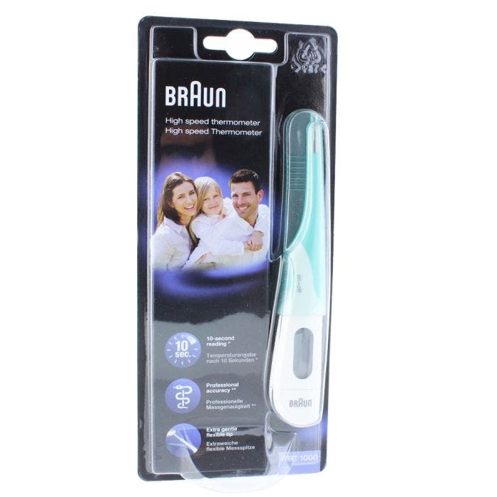 Braun Digital Thermometer Prt 1000 - Braun - Easypara