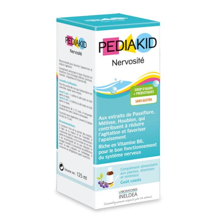 Children Syrup Anxiety Blackcurrant Flavour 125 ml- Pediakid - Easypara