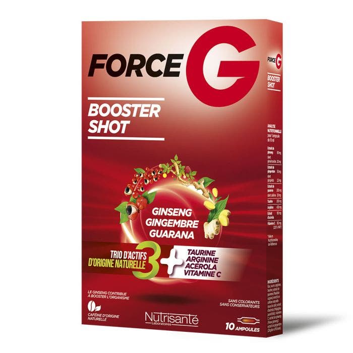 Force G Power Max 10 Phials / 10 ml- Nutrisante - Easypara