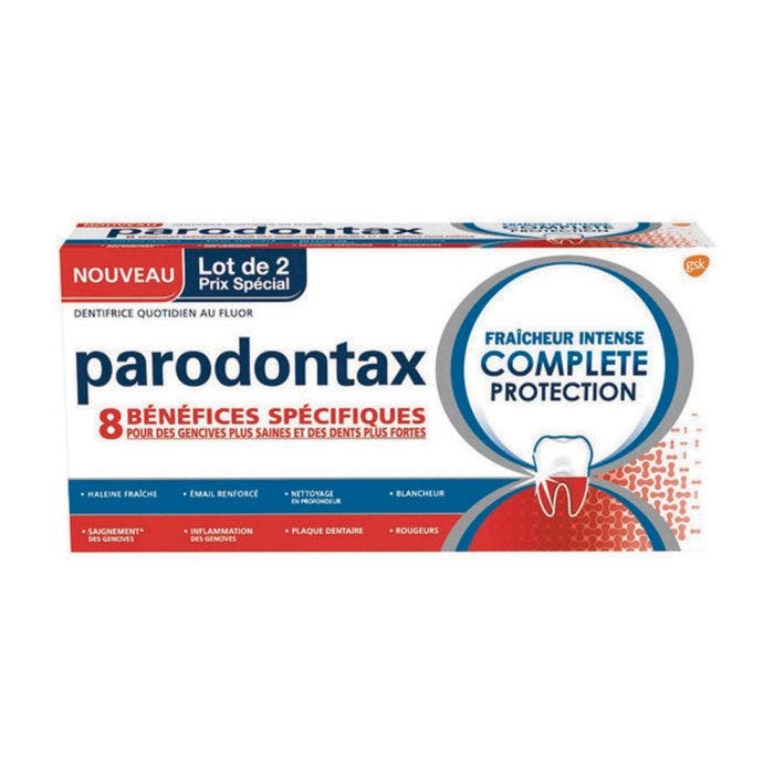 Complete Protection Toothpaste 2x75ml- Parodontax - Easypara