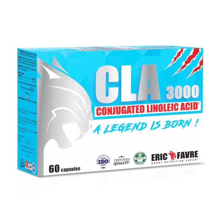 Cla 3000 60 Capsules Conjugated Linoleic Acid - Eric Favre - Easypara