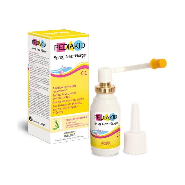 Nose And Throat Spray 20ml- Pediakid - Easypara