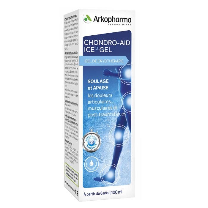 Arkopharma Chondro-aid Ice 3 Gel 100ml- Arkopharma - Easypara