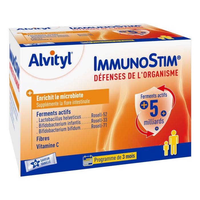 Immunostim for body defences 30 Sachets - Alvityl - Easypara