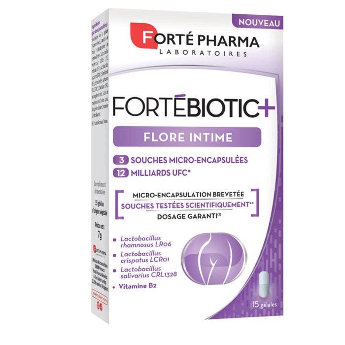 Intimate Flora Forté Biotic 15 capsules- Forté Pharma - Easypara