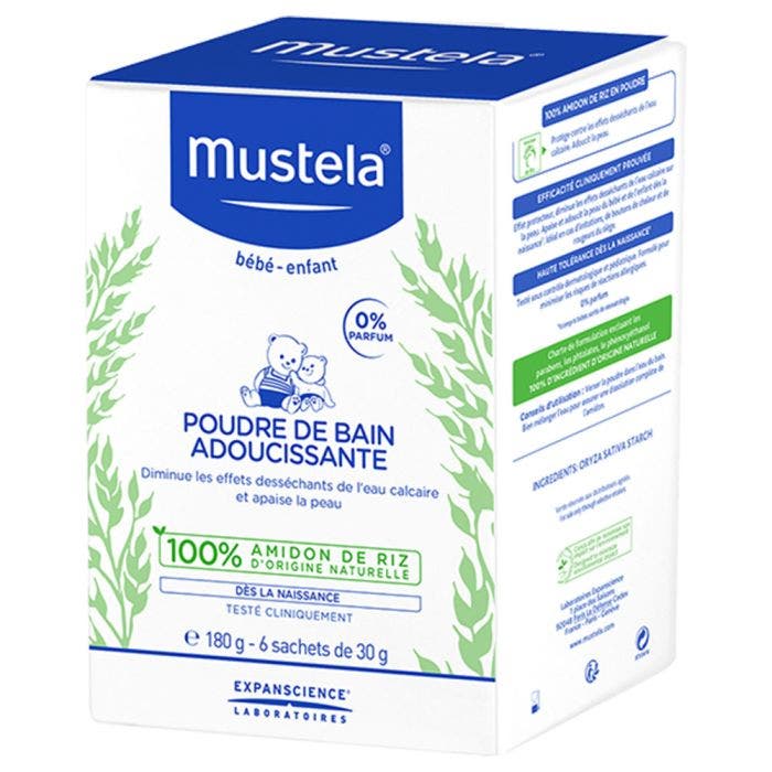 Bath Softening Powder 180g- Mustela - Easypara