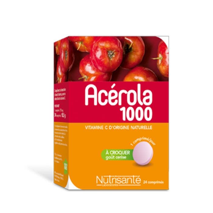 Acérola 1000 60 tablets- Nutrisante - Easypara