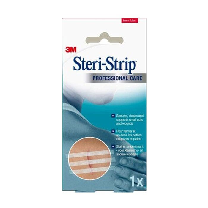 Steril Adhesive Steri-Strip 1x 3 strips- 3M - Easypara